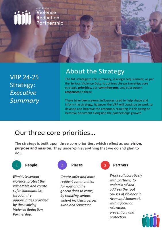 VRP Strategy 24-25 Executive Summary | Avon & Somerset Violence ...